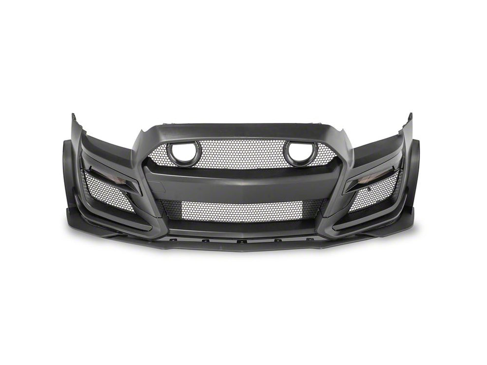 MP Concepts GT500 Style Front Bumper; Unpainted (13-14 Mustang GT, V6)